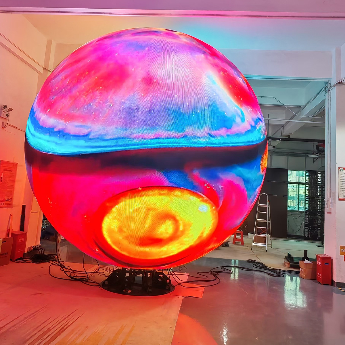 Globe LED Screen - Shenzhen Argo Optoelectronic Technology Co. Ltd